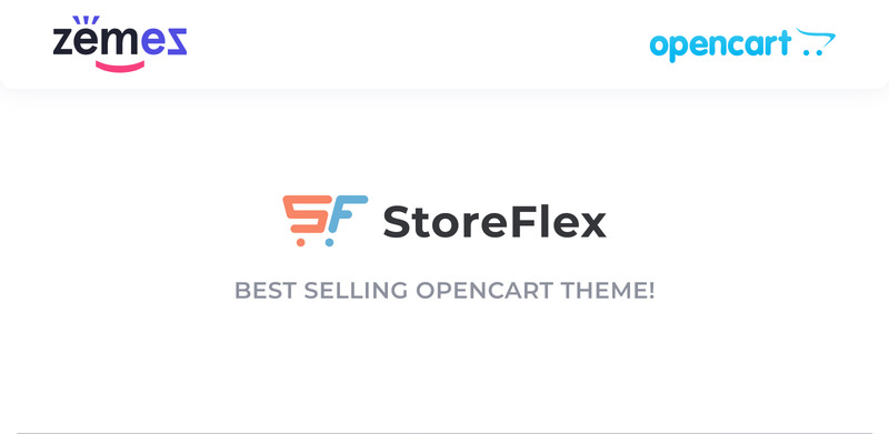 StoreFlex - Responsive Multipurpose Template + RTL OpenCart Template